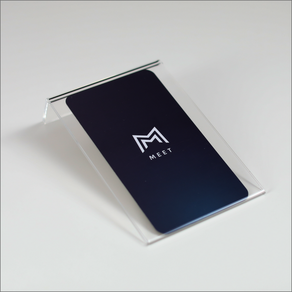 CLEAR STAND – MEET タッチPR